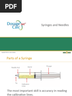 Understanding Syringe Measurements | PDF | Syringe | Injection (Medicine)