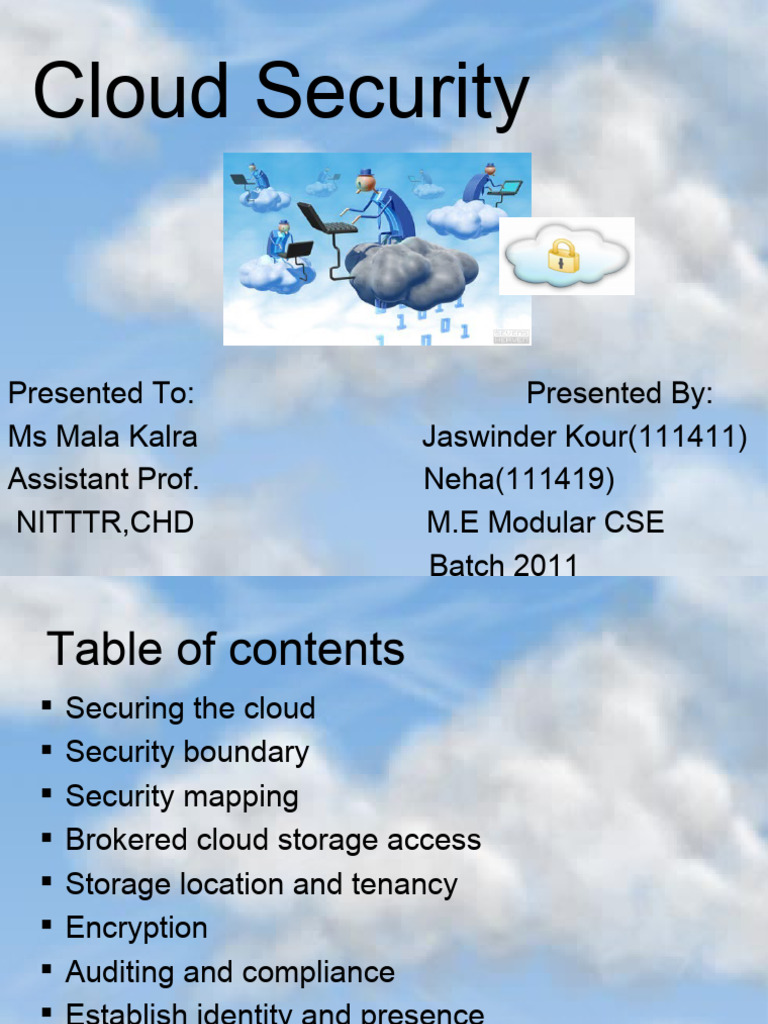 Cloud Security Practices | PDF | Cloud Computing | Security