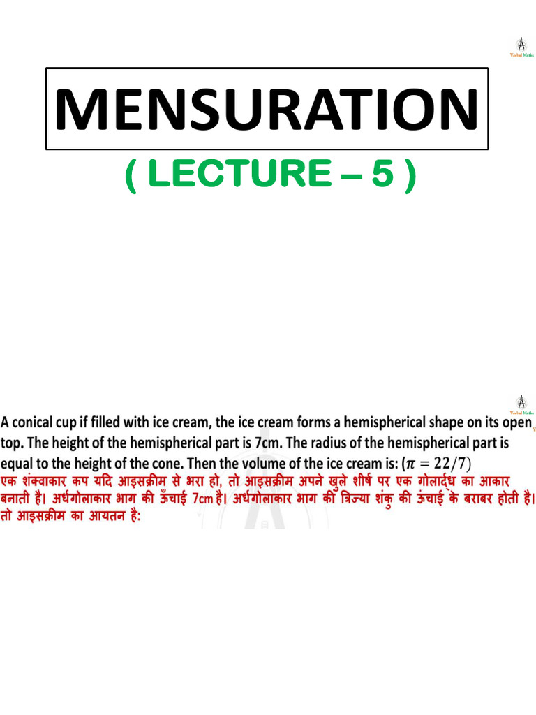 176.mensuration Class-5 Q by @LokiTheRobot | PDF