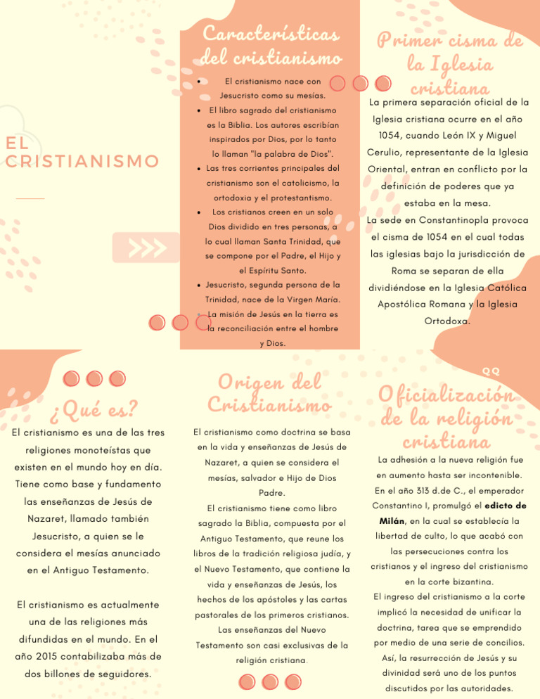 Triptico REDE | Descargar gratis PDF | Iglesia Católica | Jesús