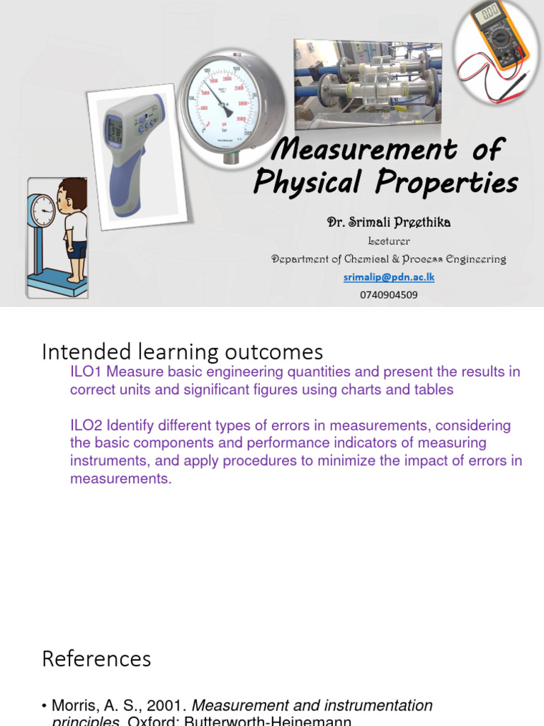 1 Measurement Systems | PDF | Instrumentation | Measurement