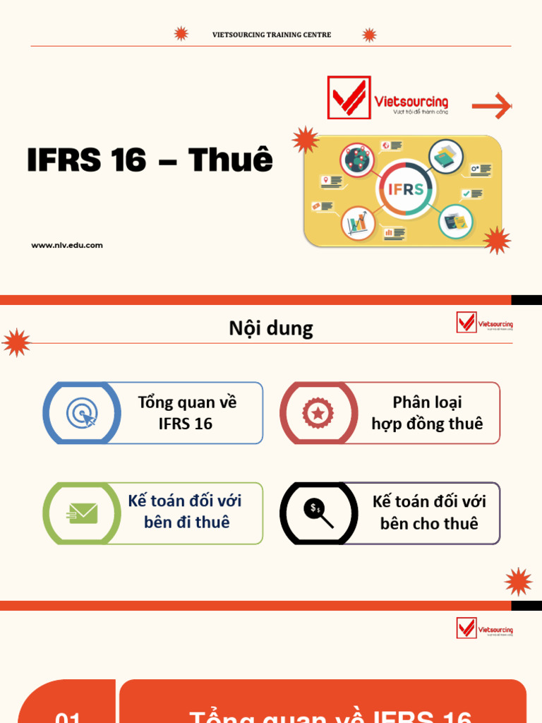 Tài Liệu Hội Thảo IFRS - Chuẩn Mực IFRS 16 | PDF
