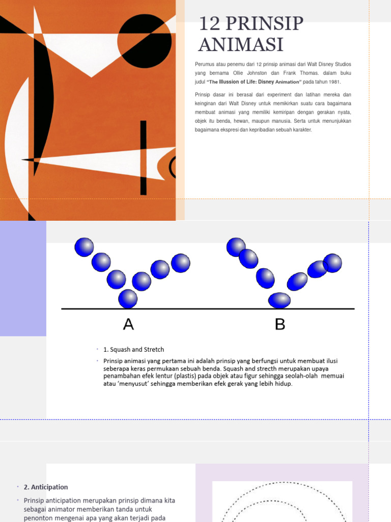 12 Prinsip Animasi | PDF