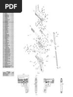 M4 Carbine Exploded View: Item Part No. Description QTY | PDF | Firearm ...