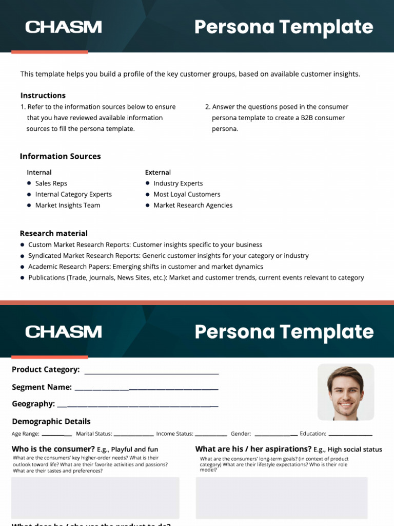 Buyer Persona Template PDF | PDF
