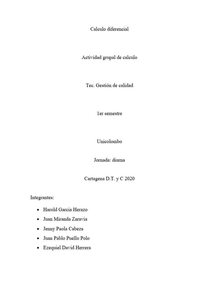 Calculo Pdf