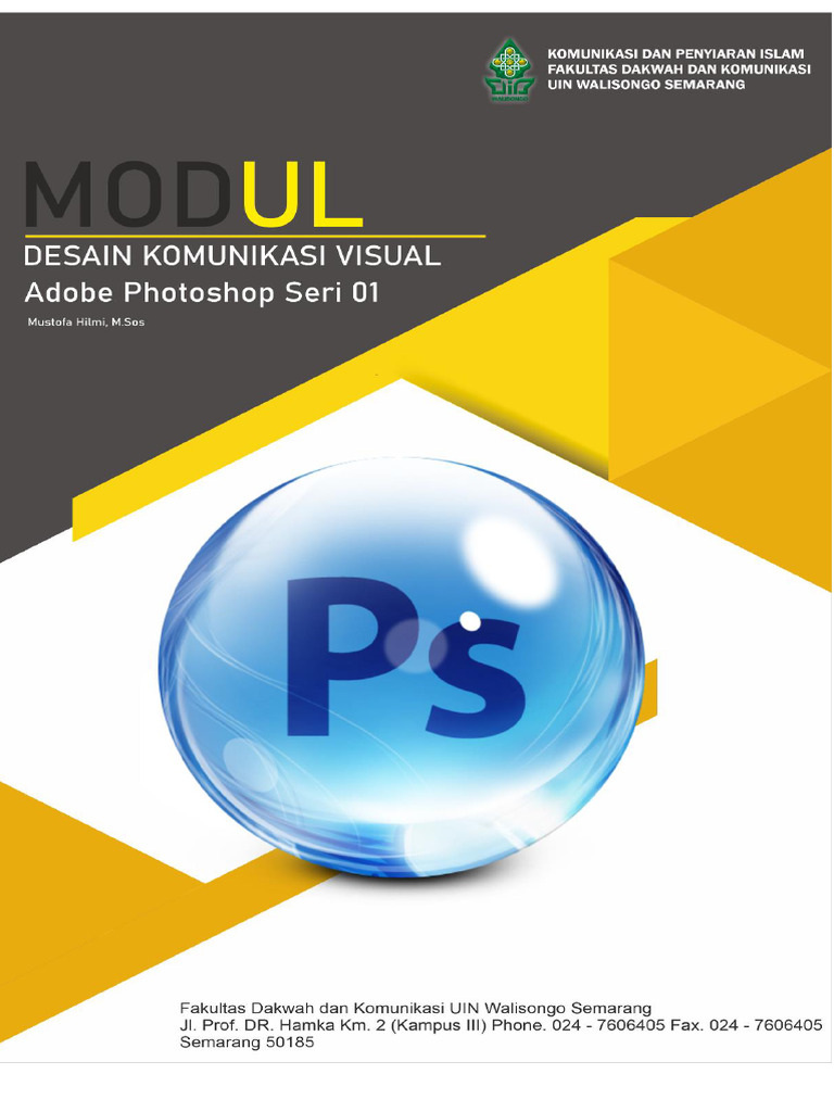Modul Desain Komunikasi Visual Photoshop | PDF | Seni