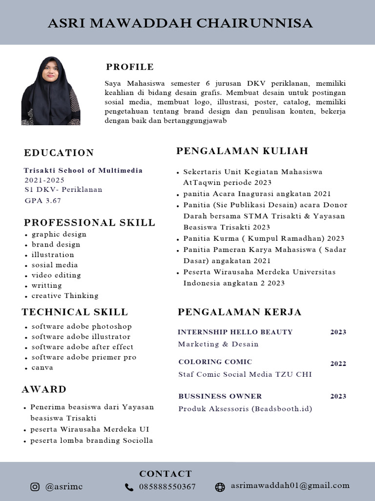 CV ASRI (6) | PDF