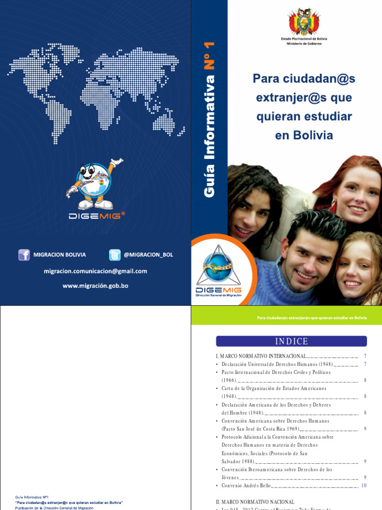 Guia Para Estudiantes Extranjeros | PDF | Visa de viaje | Documento de ...