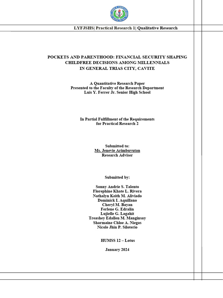 Sample Preliminary Pages and Appendices | PDF | Mindset | Methodology