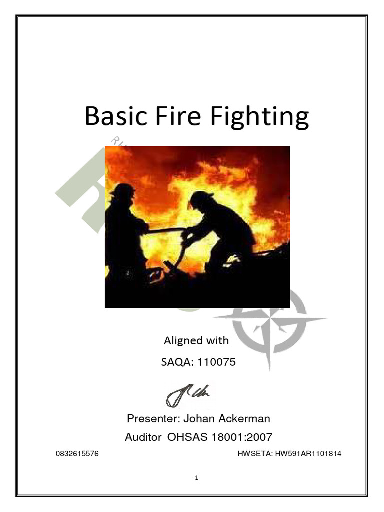FF-Student-guide | PDF | Combustion | Fires