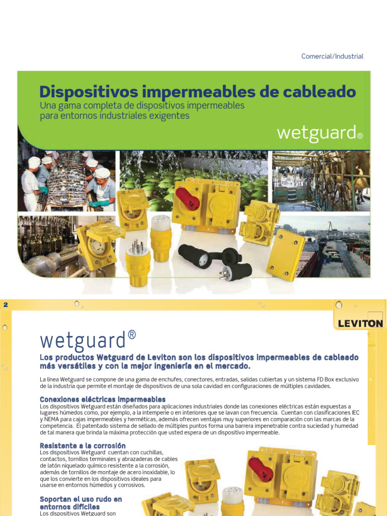Wetguard - Español | PDF | Tornillo | Conector eléctrico
