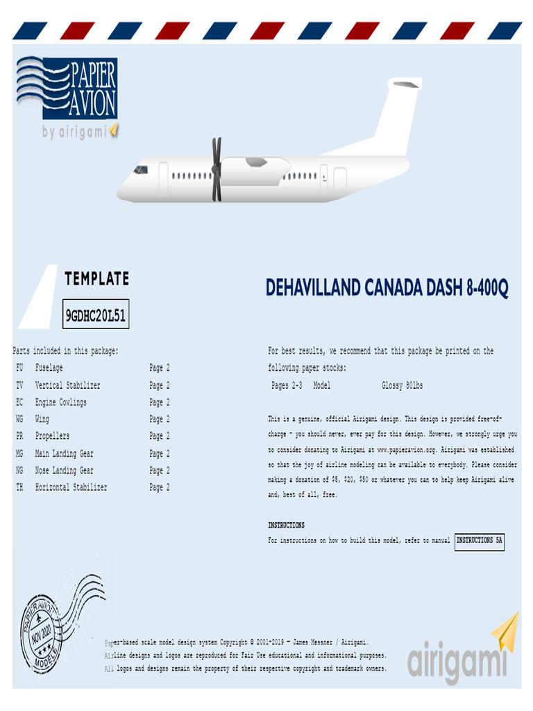 DH8D Blank | PDF | Business