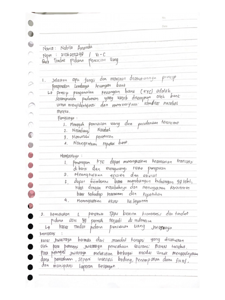 Nabila Ananda - Quiz Tppu Kelas C | PDF