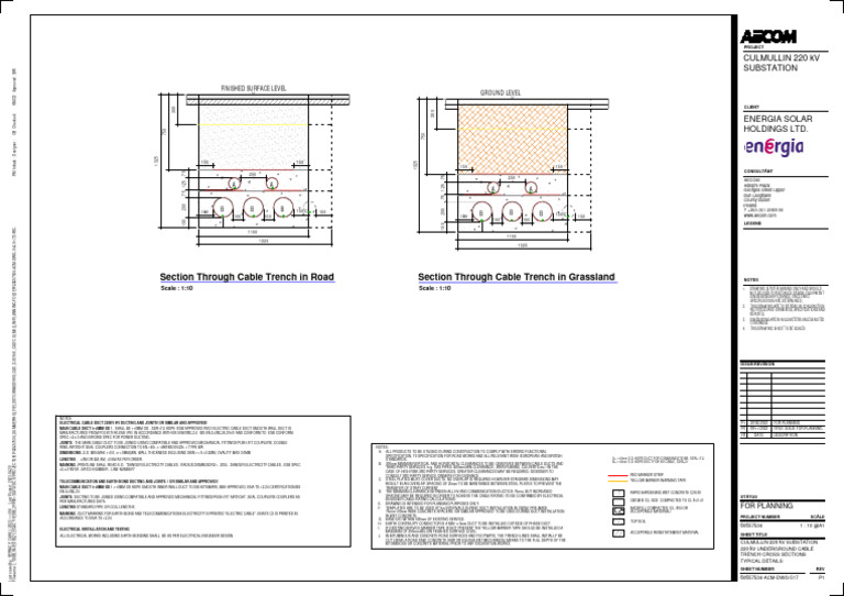 Cable Trench | PDF | Pipe (Fluid Conveyance) | Building Engineering