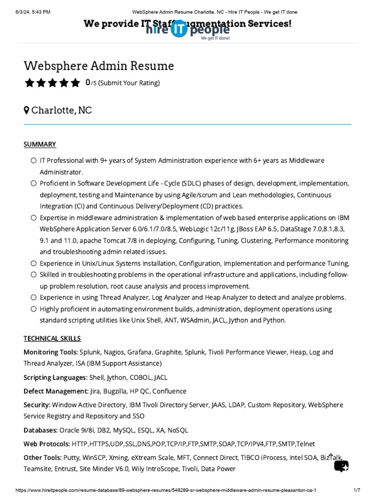 WebSphere Admin | Download Free PDF | Networking | Internet & Web
