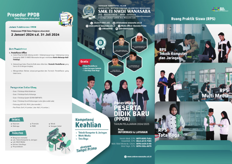 PPDB 2024-2025 Brosur A4 PRINT | PDF