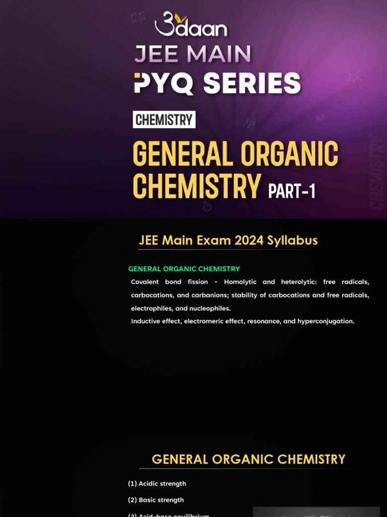 GOC PART-1 | Download Free PDF | Carboxylic Acid | Acid Dissociation Constant