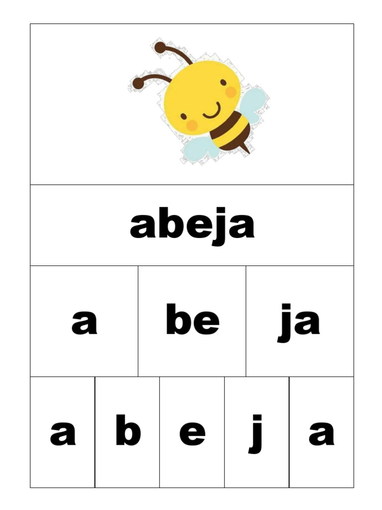 Abecedario Conciencia Fonologica Imprenta | PDF