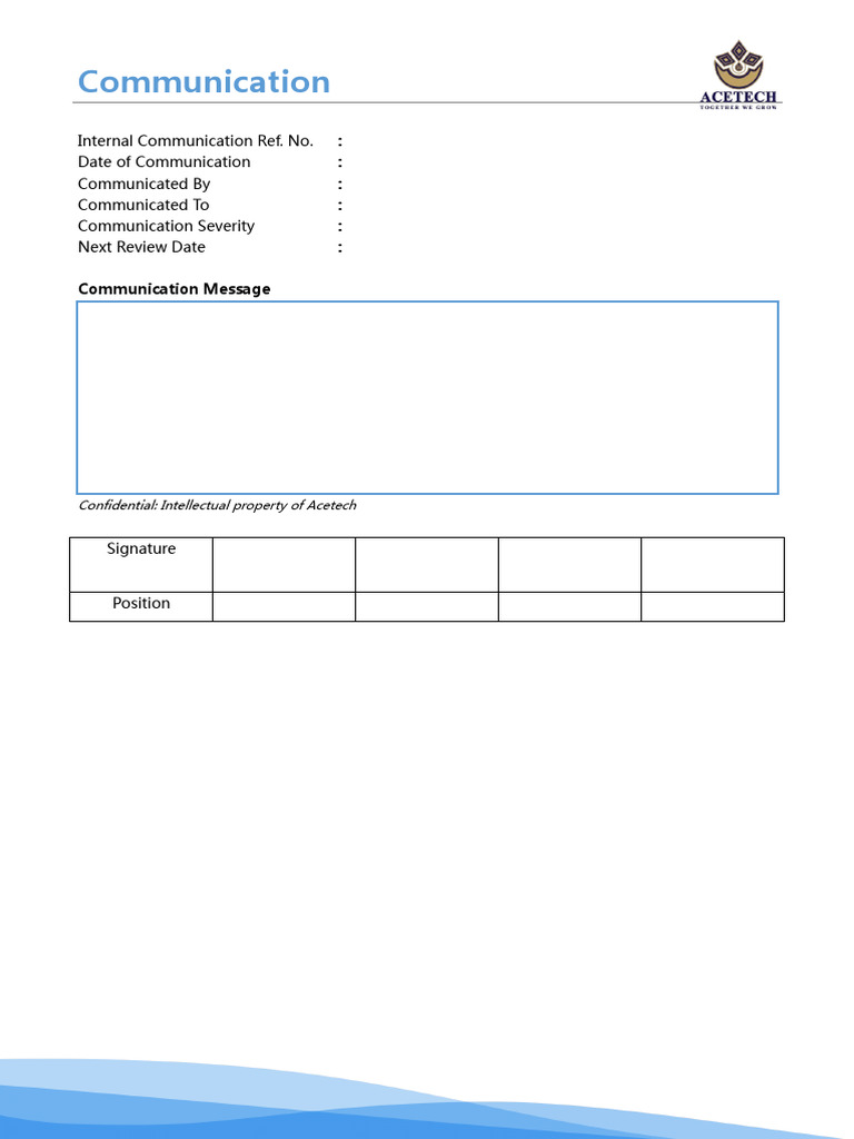 Communication | PDF