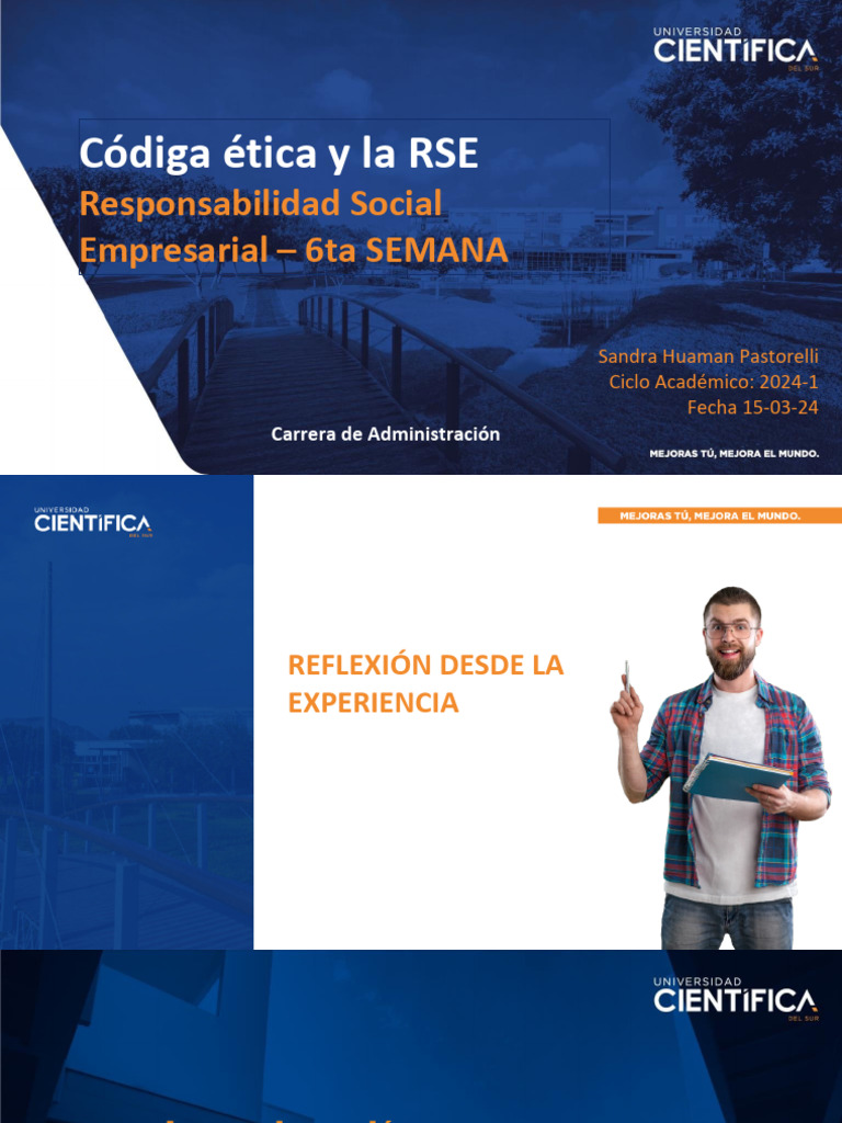 Semana 6. Codigo de etica y la RSE | Descargar gratis PDF | Business ...