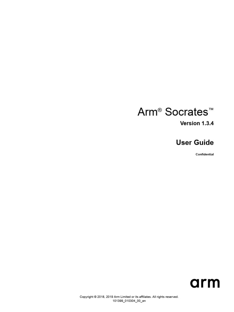 Arm Socrates User Guide v1.3.4 | PDF | Patent | Computer File