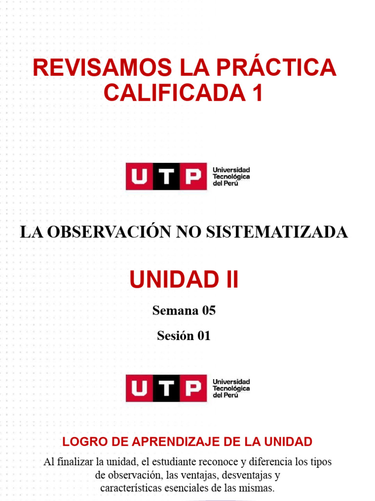 S05 s1 LA+OBSER | PDF | Observación | Comportamiento S05 s1 LA+OBSER | PDF | Observación | Comportamiento