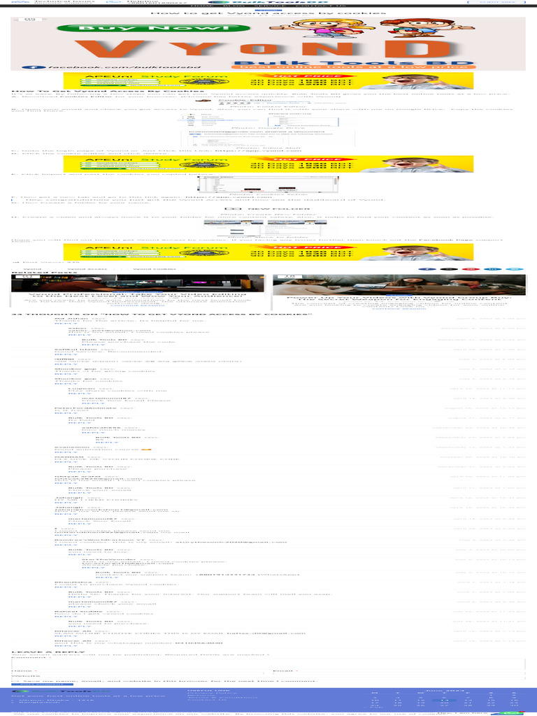 How To Get Vyond Access by Cookies | PDF | Http Cookie | World Wide Web