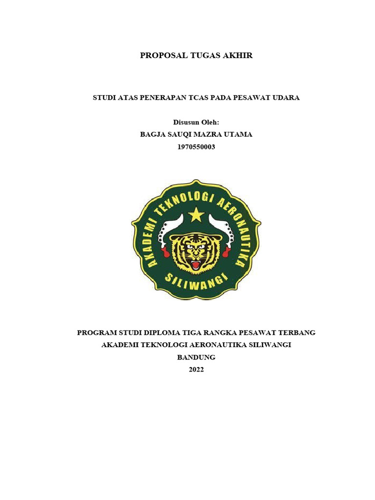 PROPOSAL PENGAJUAN TUGAS AKHIR Rev 11 | PDF | Bisnis | Komputer