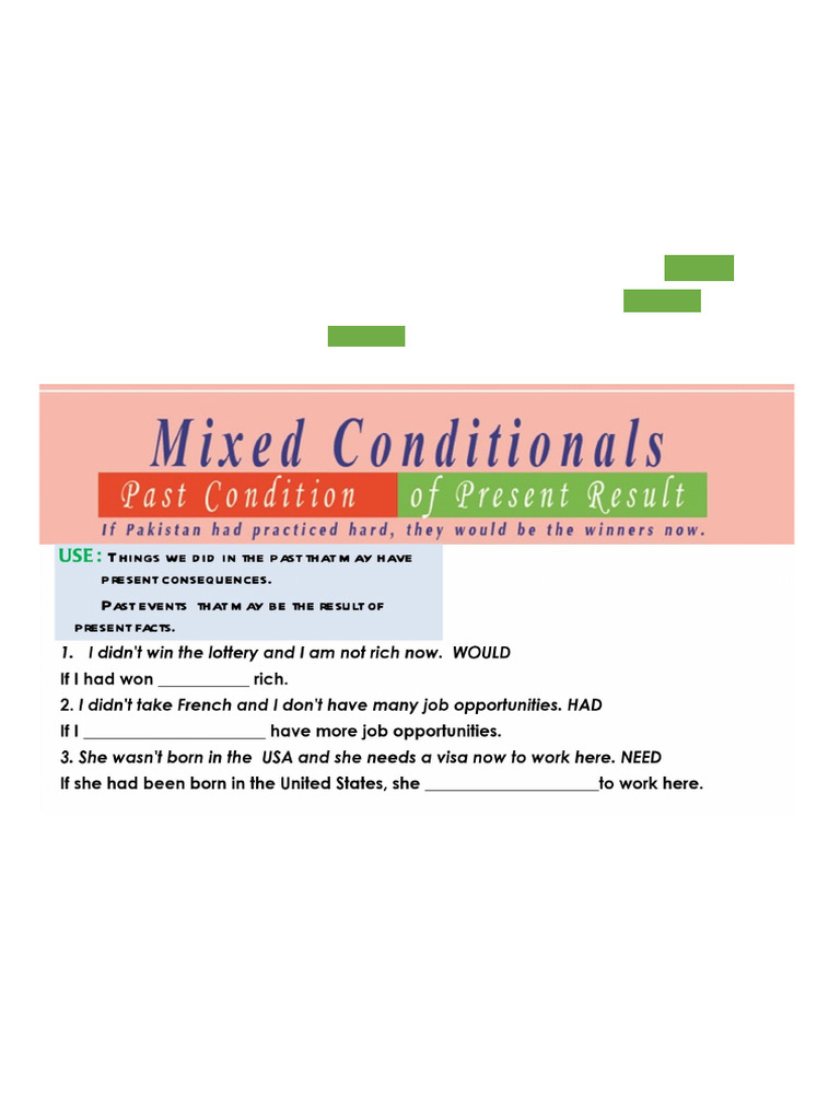 Mixed Conditional 1 AD6 Gold | PDF