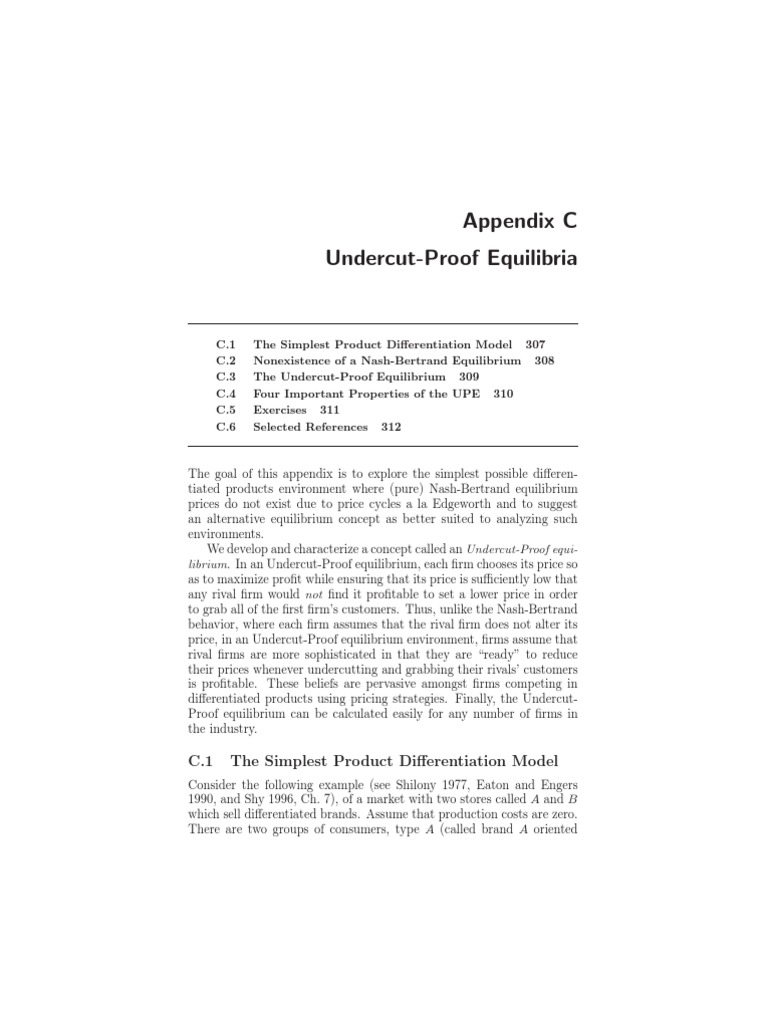Appendix C | PDF | Economic Equilibrium | Prices