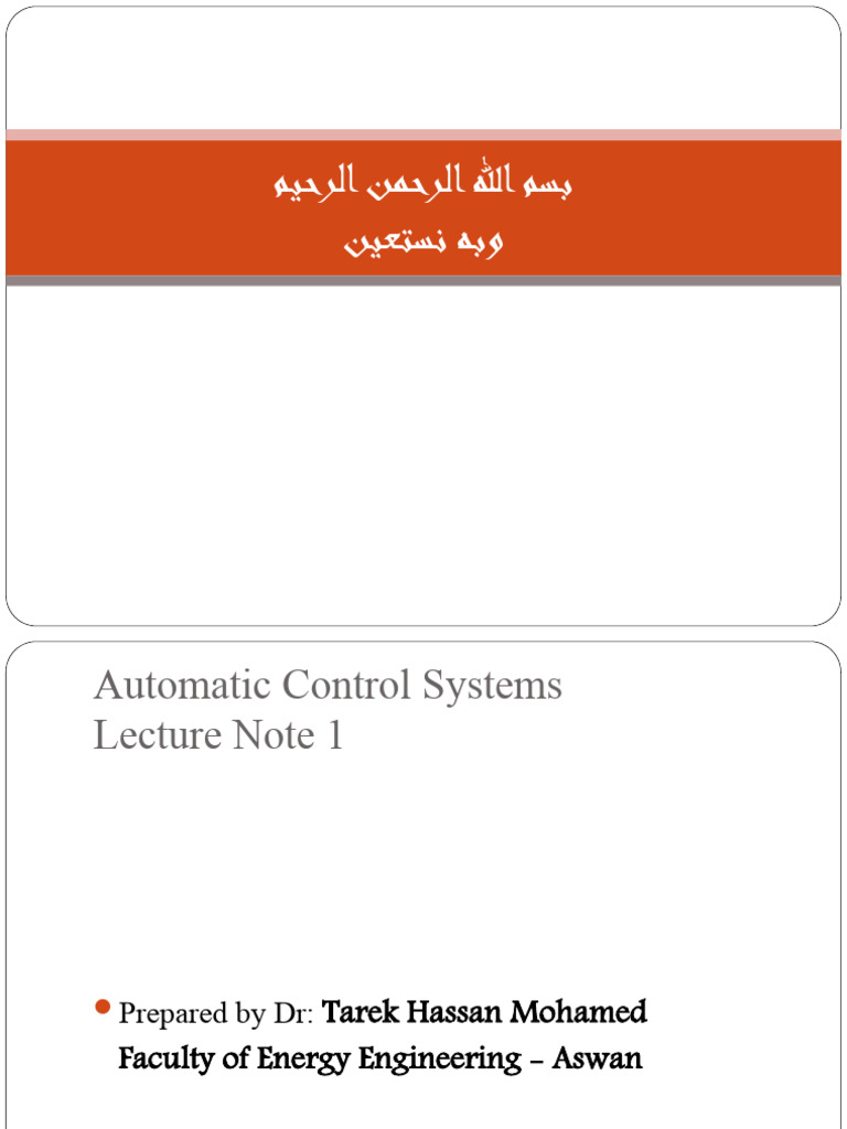 Chapter 1 | PDF | Control Theory | Feedback