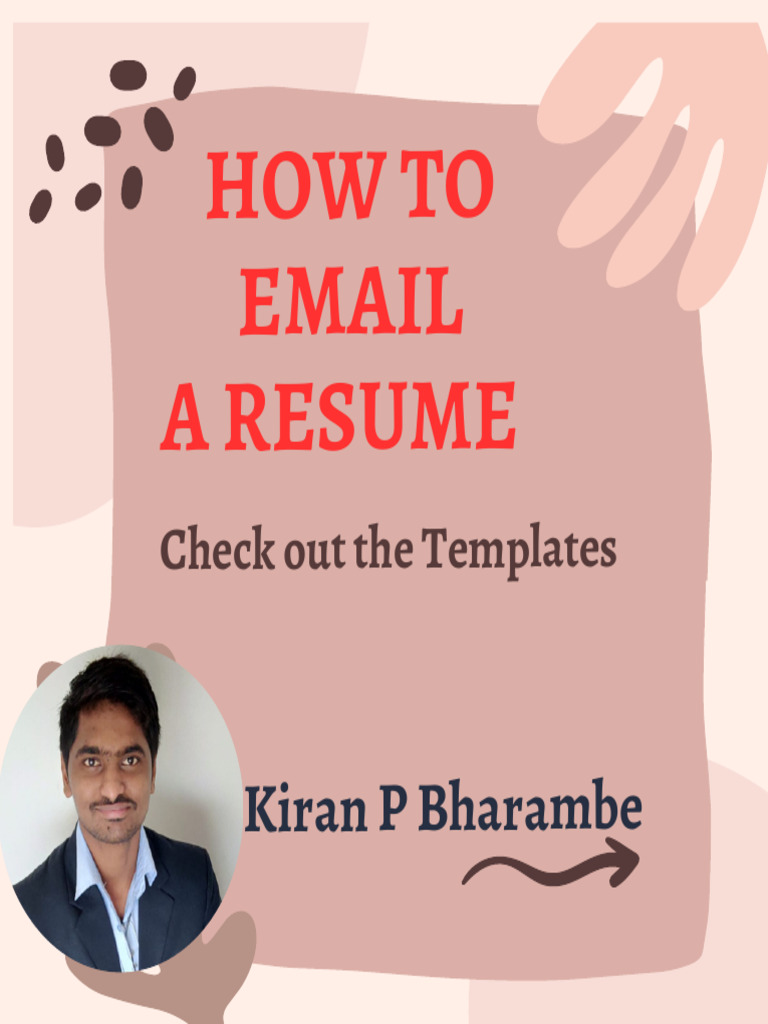 Emailing CVs and Resumes Es Examplier | PDF