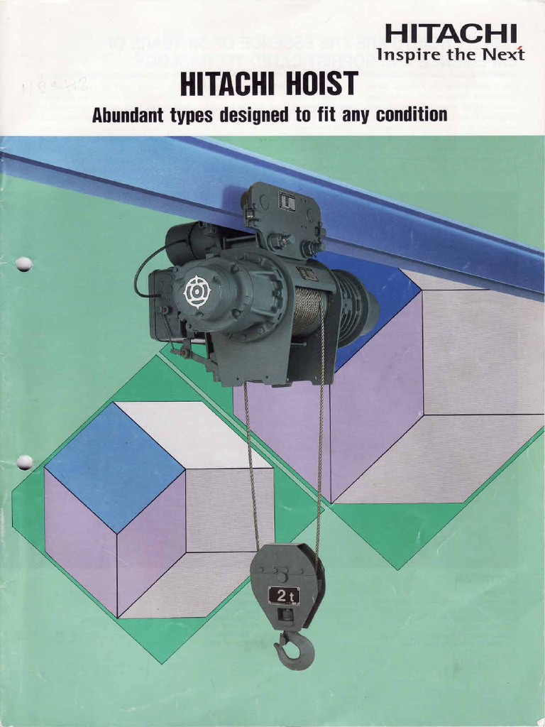 OldVersion Wirerop Hoist Hitachi | PDF