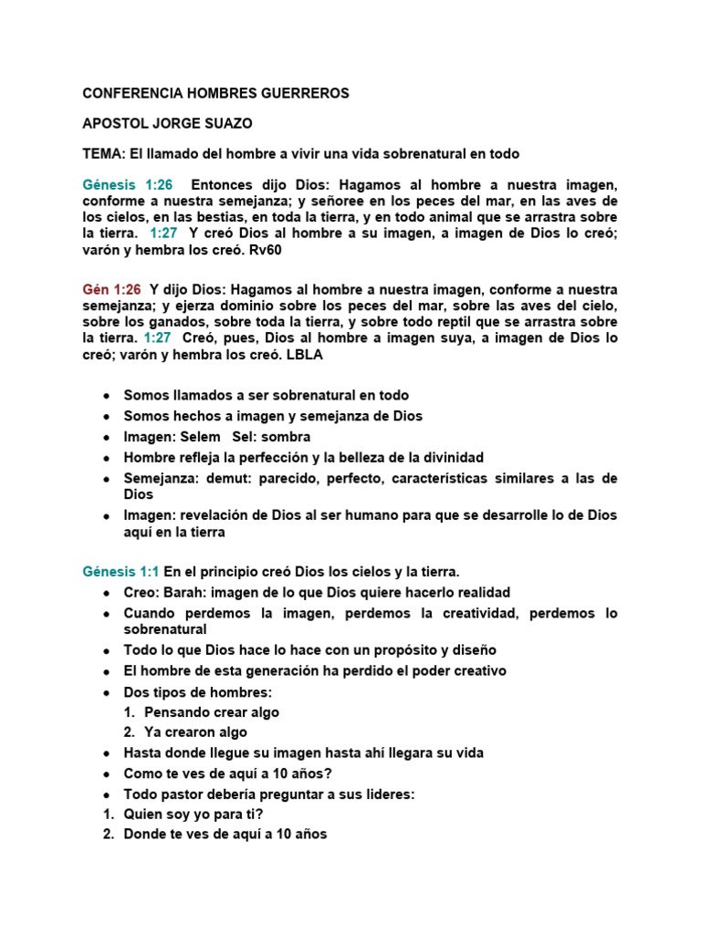 El Llamado Del Hombre A Vivir Una Vida Sobrenatural en Todo APOSTOL ...