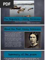 Shipwreck Analysis | PDF | Emily Dickinson