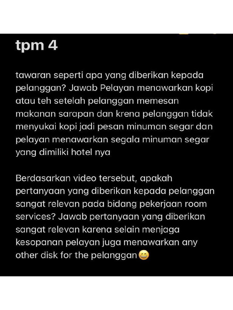 Tpm 4 Publik Spiking | PDF