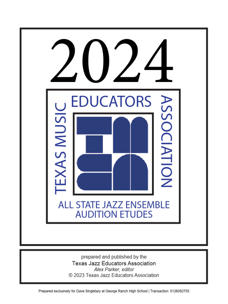 Open 2023-24 TMEA Jazz | PDF