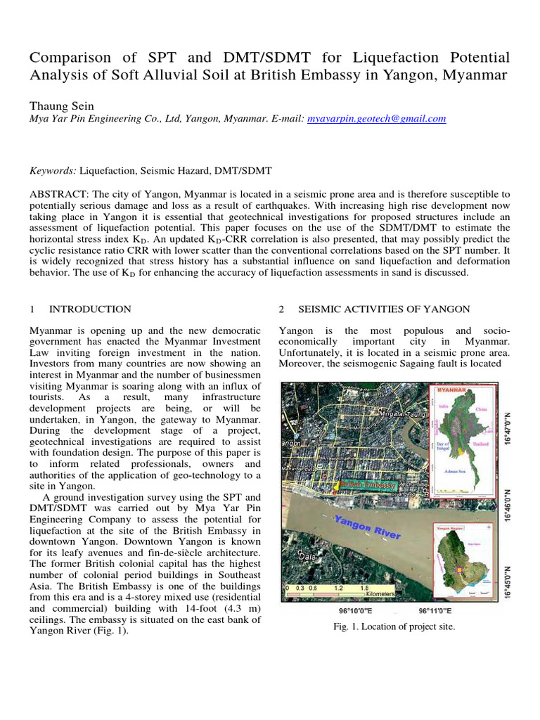 U Thaung Sein | PDF | Earth Sciences | Continuum Mechanics