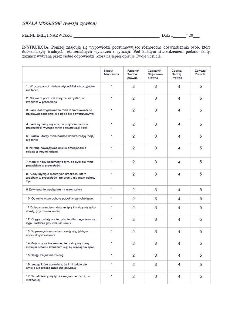Skala Missisipi | PDF