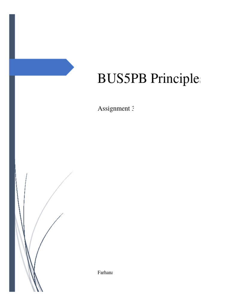 Business Assignment 3 | PDF | Big Data | Privacy