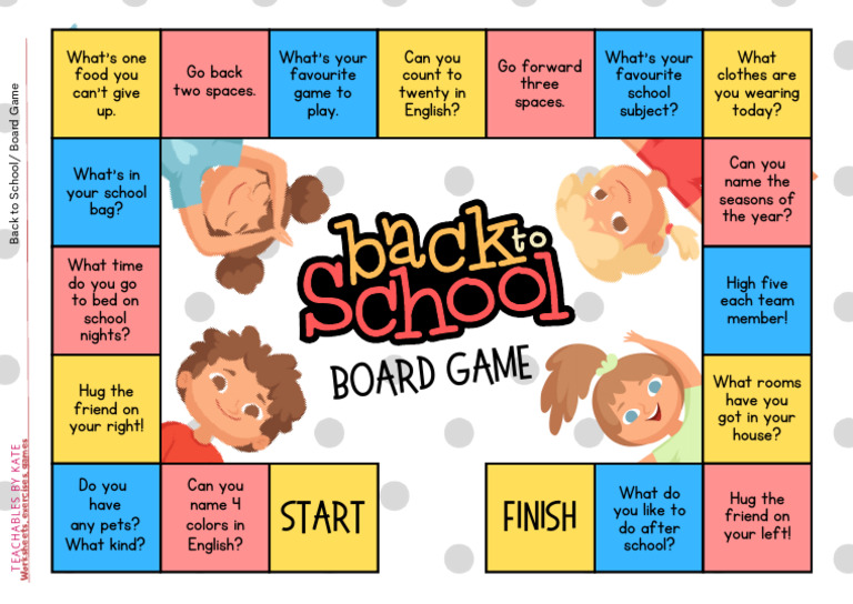 Back To School BoardGame | PDF