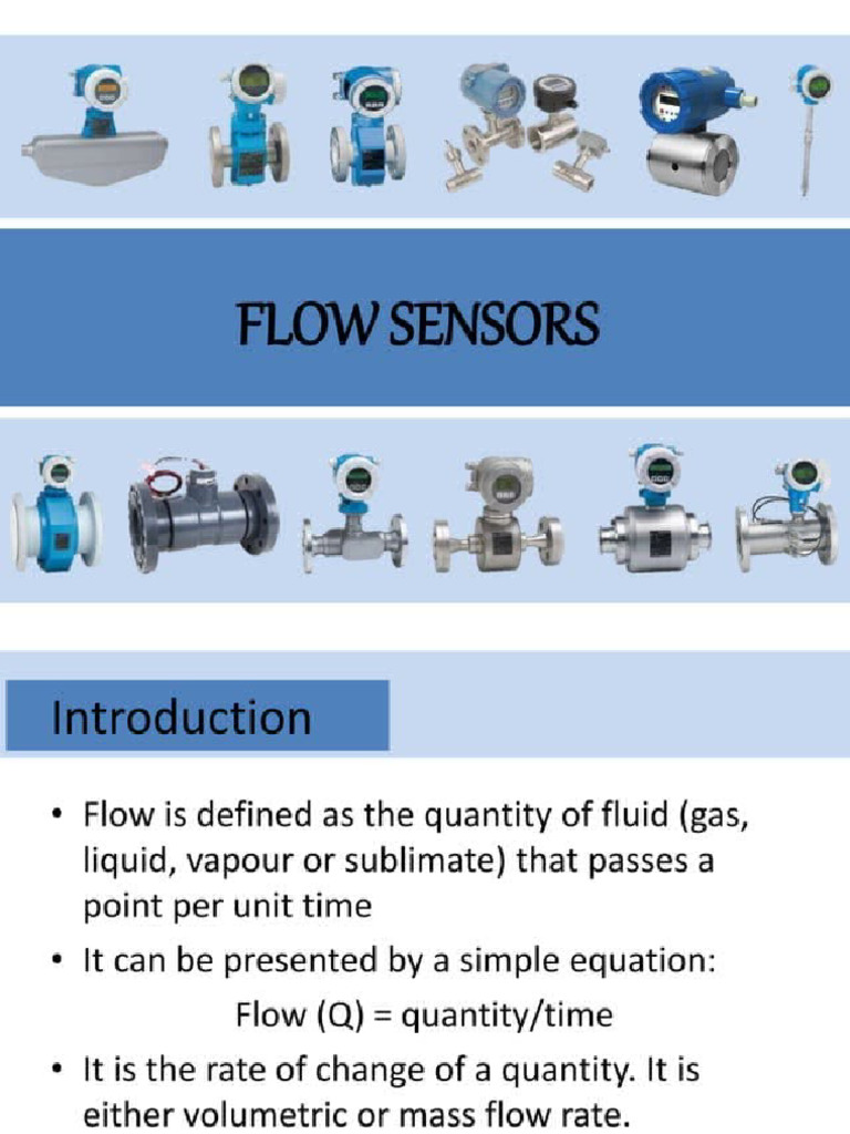 Flow Sensor | PDF