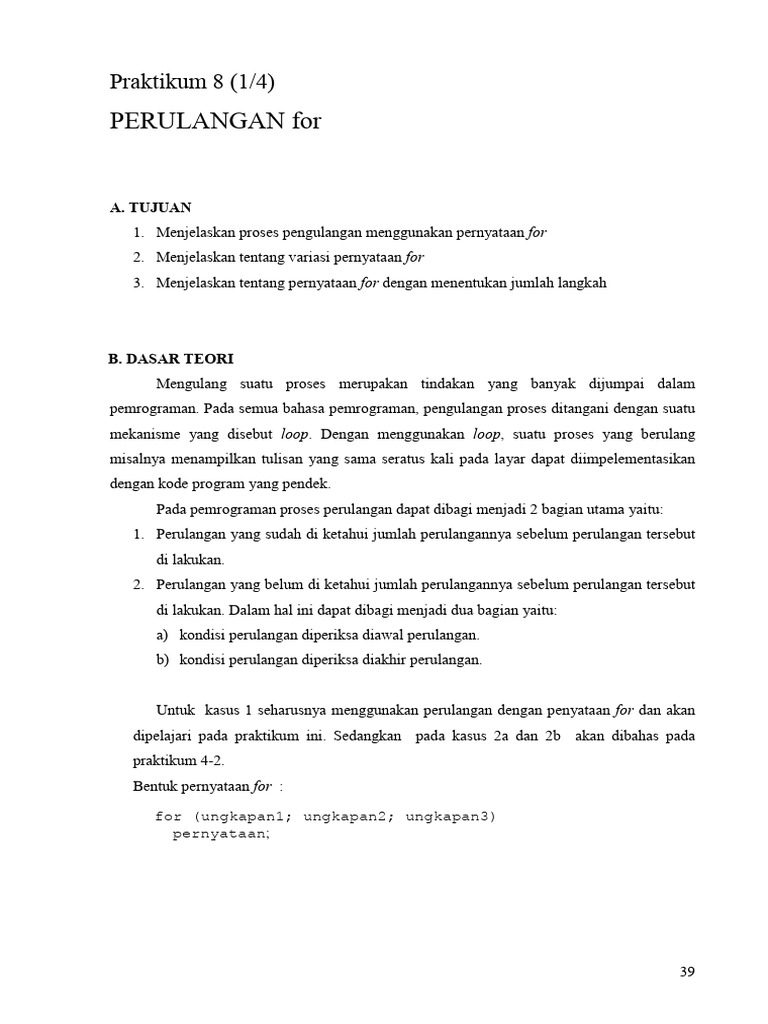 Prak 8 | PDF
