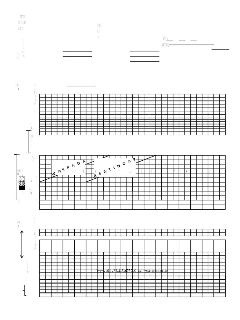 Partograf Baru Standar APN 2012 | PDF