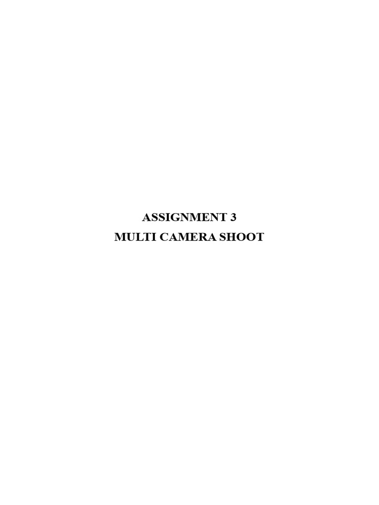 Multi Cam Pdf Teachers Teaching Method