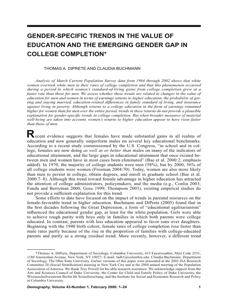 Diprete 2006 | PDF | Sampling (Statistics) | Poverty