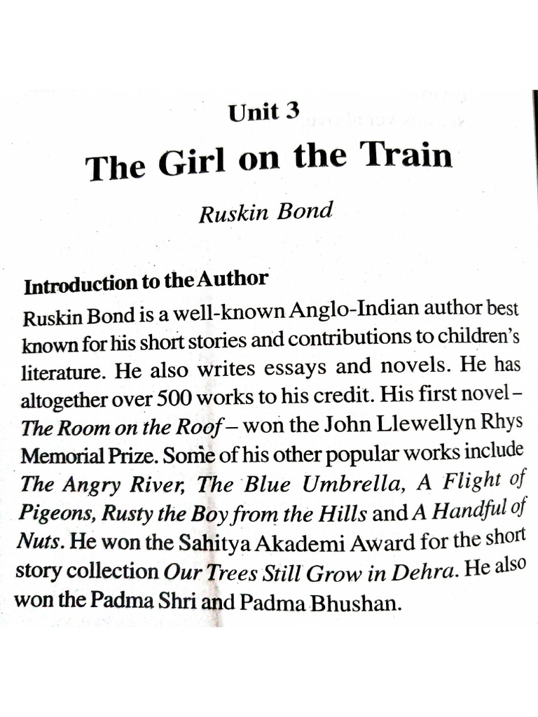 Document 11 - Girl On The Train | PDF