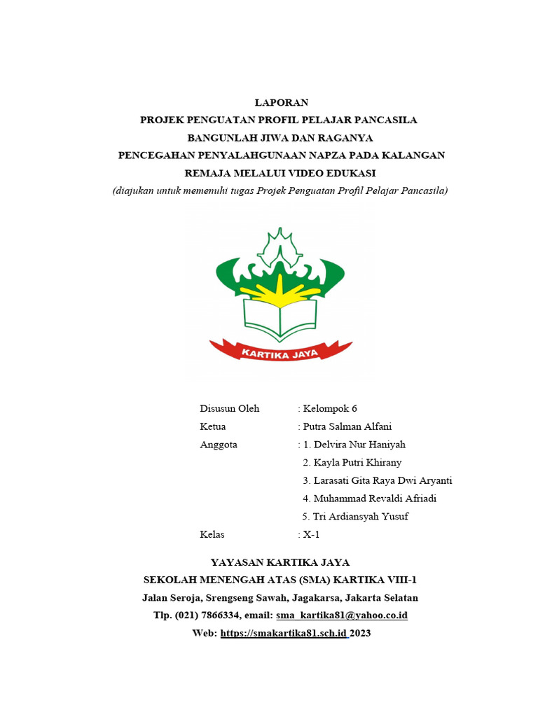 Laporan Kel 6 Revisi 2 New Again Bismillah Fix Aamiin | PDF