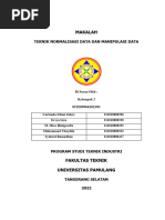 Data Preprocessing (Data Normalization) (Teori) | PDF